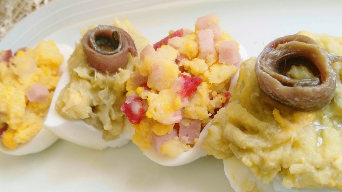Huevos rellenos – Rincón de Colores